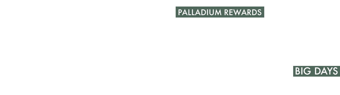 PALLADIUM REWARDS. Beneficios exclusivos | Palladium Hotel Group